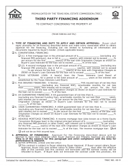 Free Texas Residential Purchase and Sale Agreement - PDF | Word – eForms