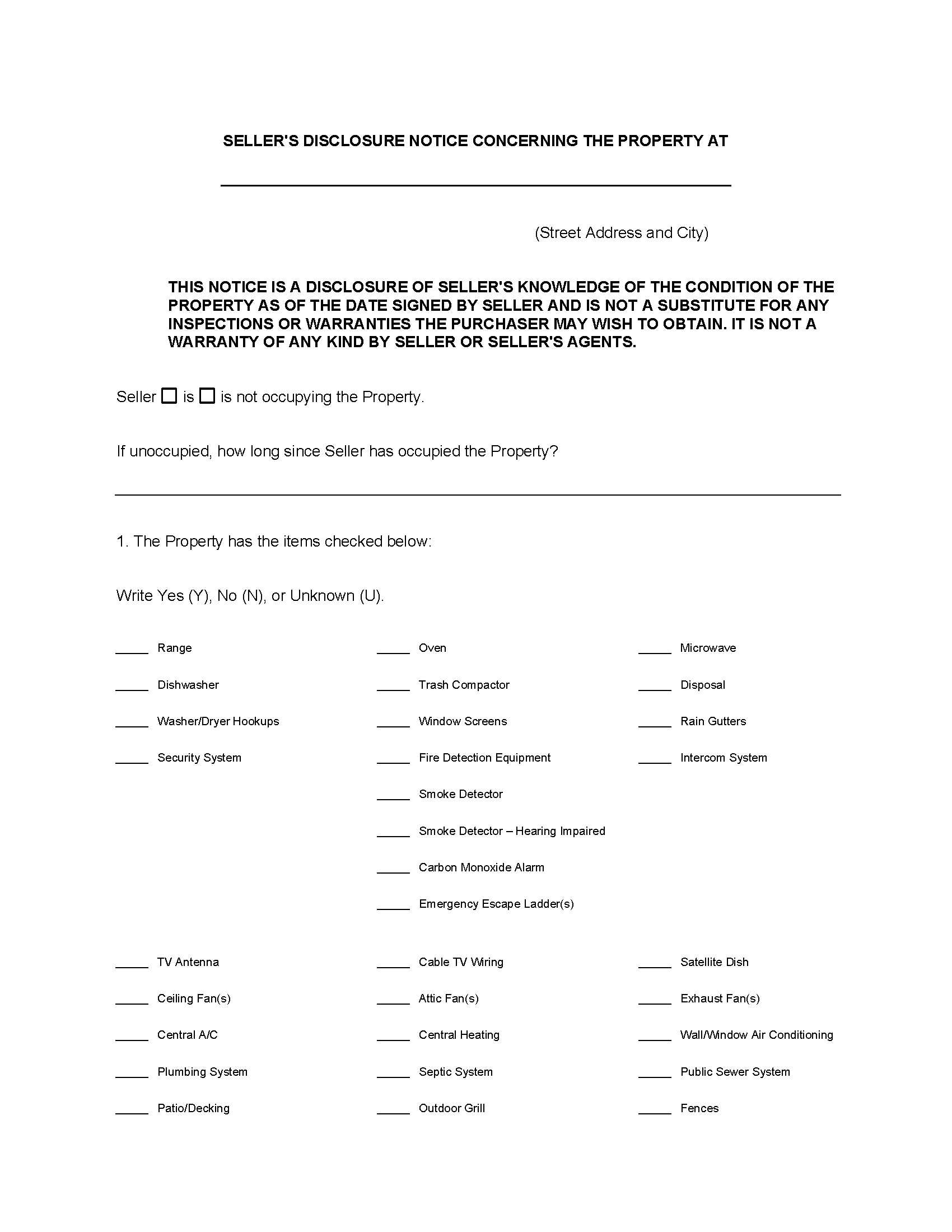 Free Texas Residential Purchase and Sale Agreement - PDF | Word – eForms