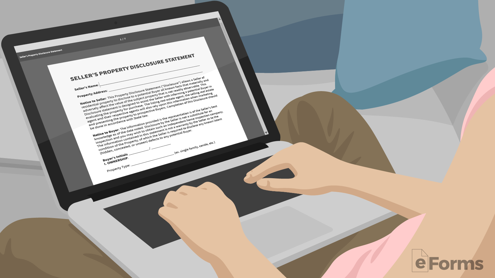 Free Property Disclosure Statement Pdf Word Eforms