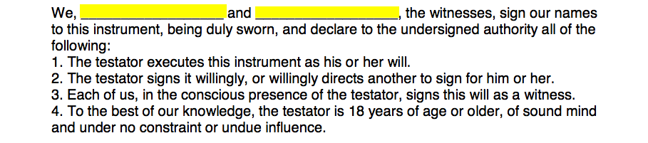 Free Wisconsin Self-Proving Affidavit Form - PDF | Word – eForms