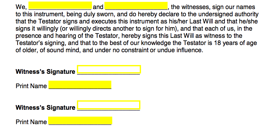 Free South Carolina Self-Proving Affidavit Form - PDF | Word – eForms