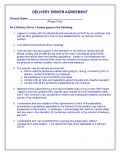 Free Independent Delivery Driver Contract Template - PDF | Word – eForms