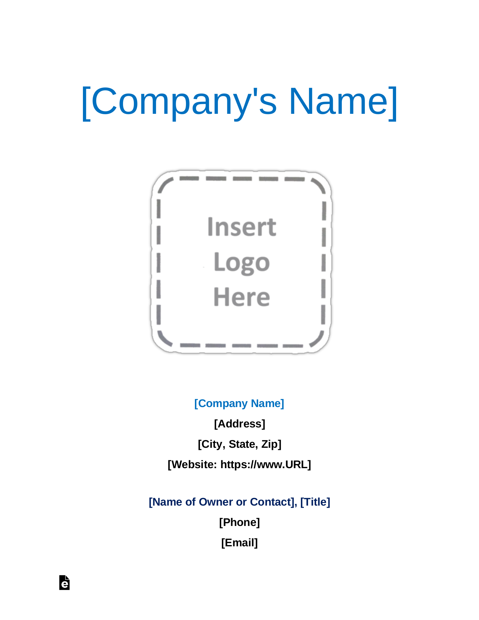 Free Daycare Business Plan Template PDF Word EForms