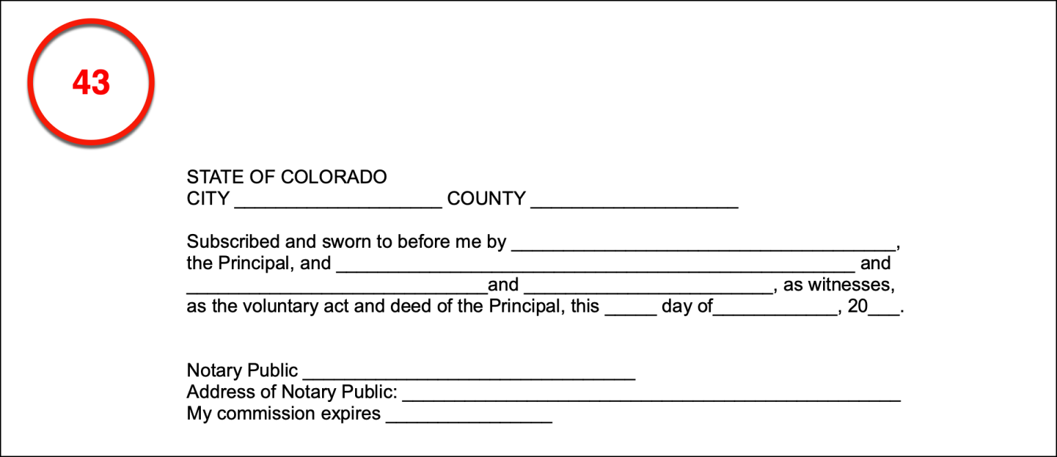 Free Colorado Advance Directive Form - PDF – eForms