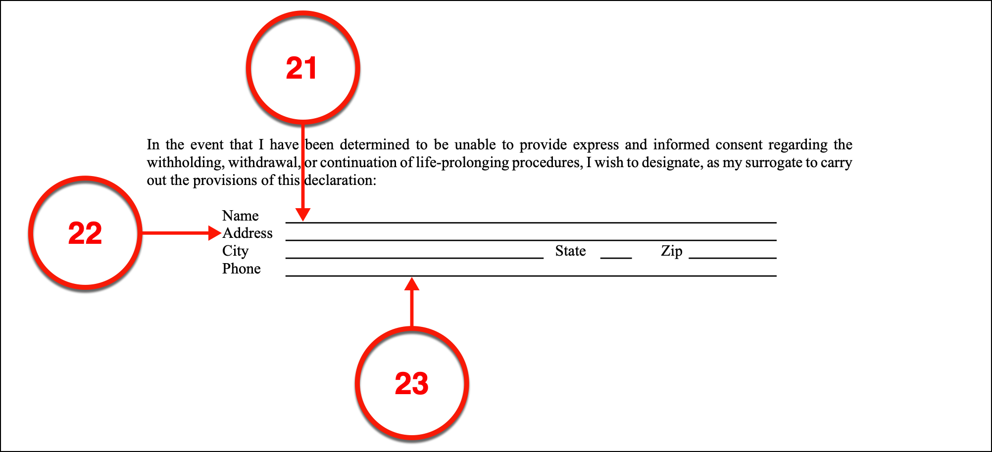 Free Florida Advance Directive Form - PDF – eForms