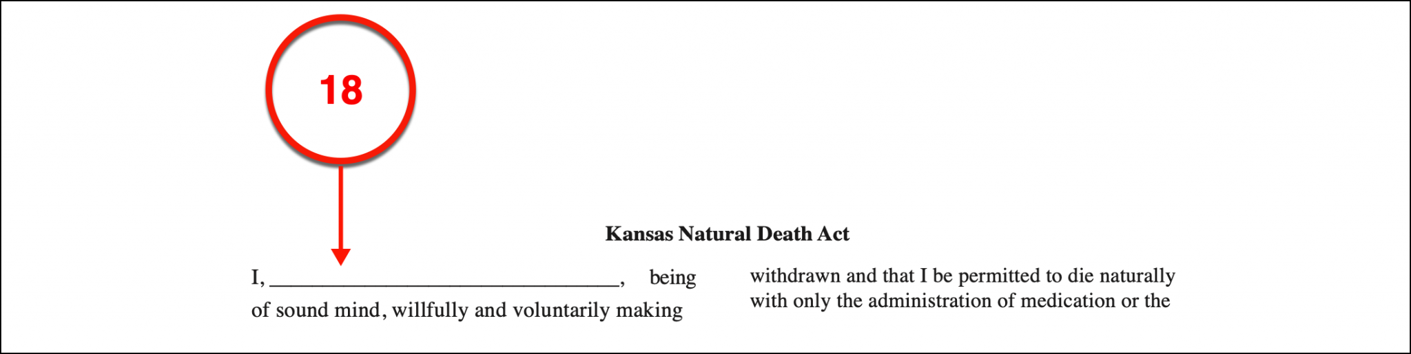 Free Kansas Advance Directive Form - PDF – eForms