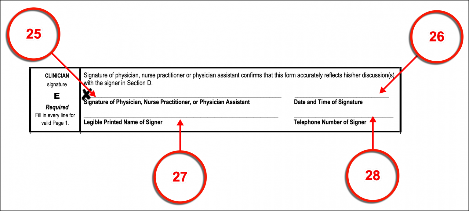 Free Massachusetts Advance Directive Form - PDF – eForms