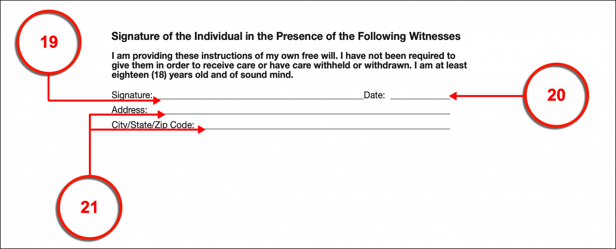 Free Michigan Advance Directive Form - PDF – eForms