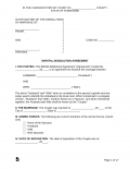 Free Tennessee Marital Settlement (Divorce) Agreement - Word | PDF – eForms