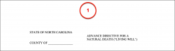 Free North Carolina Advance Directive Form - PDF – eForms