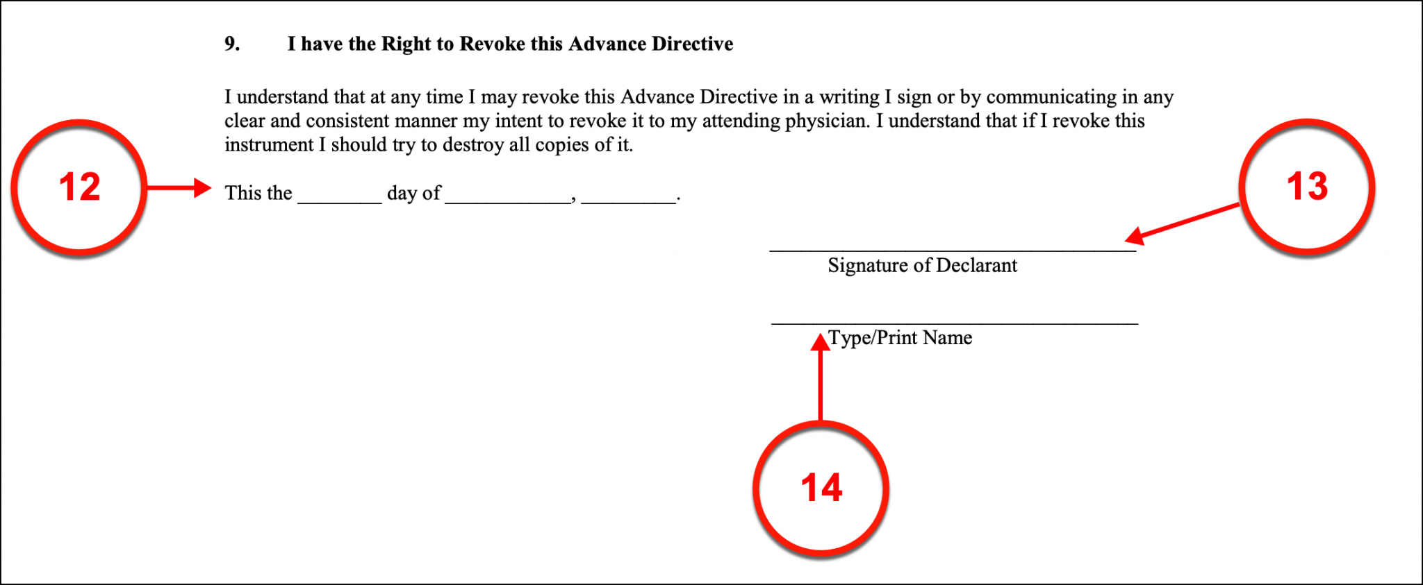 Free North Carolina Advance Directive Form - PDF – eForms
