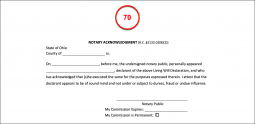 Free Ohio Advance Directive Form - PDF – eForms