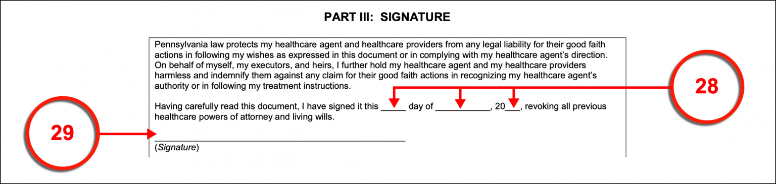 Free Pennsylvania Advance Directive Form - PDF – eForms