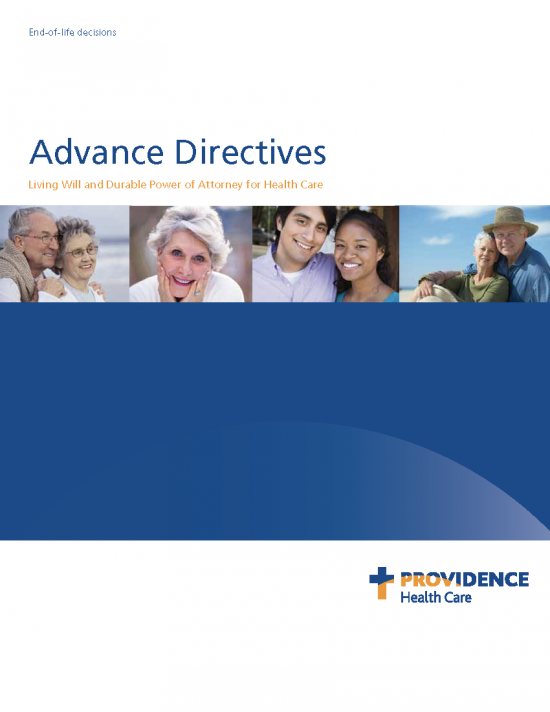 Free Rhode Island Advance Directive Form - PDF – eForms