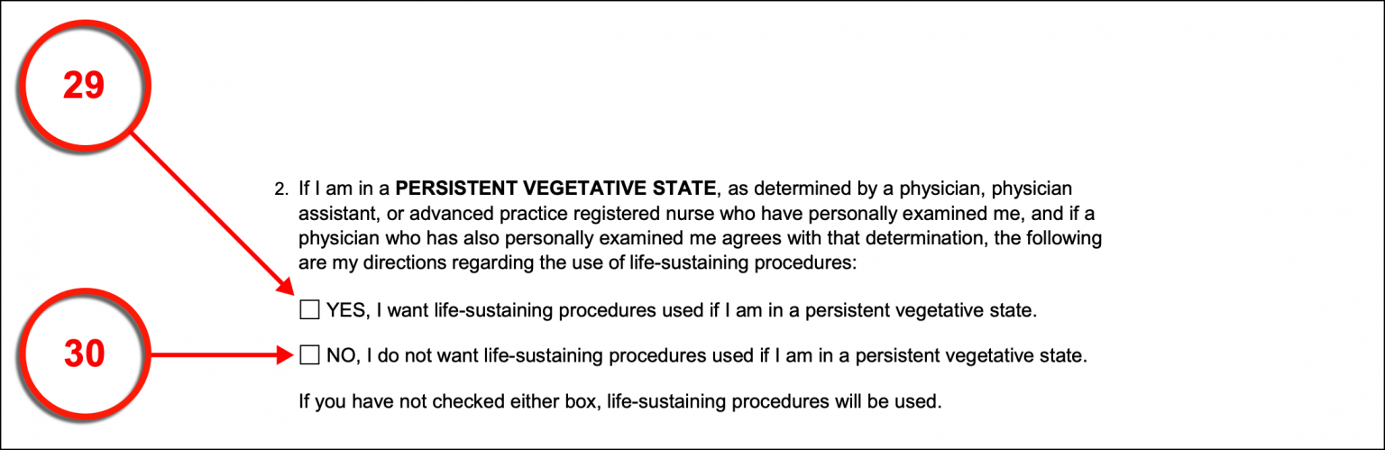 Free Wisconsin Advance Directive Form - PDF – eForms