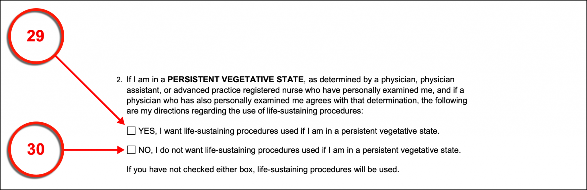 Free Wisconsin Advance Directive Form - PDF – eForms