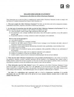 Free Washington D.C. Residential Purchase Agreement Template - PDF ...