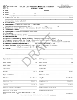 Free Washington Land Contract Template - PDF | Word – eForms