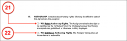 Free Copyright Assignment Agreement - PDF | Word – eForms