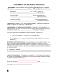 Free Insurance Assignment Agreement - PDF | Word – eForms