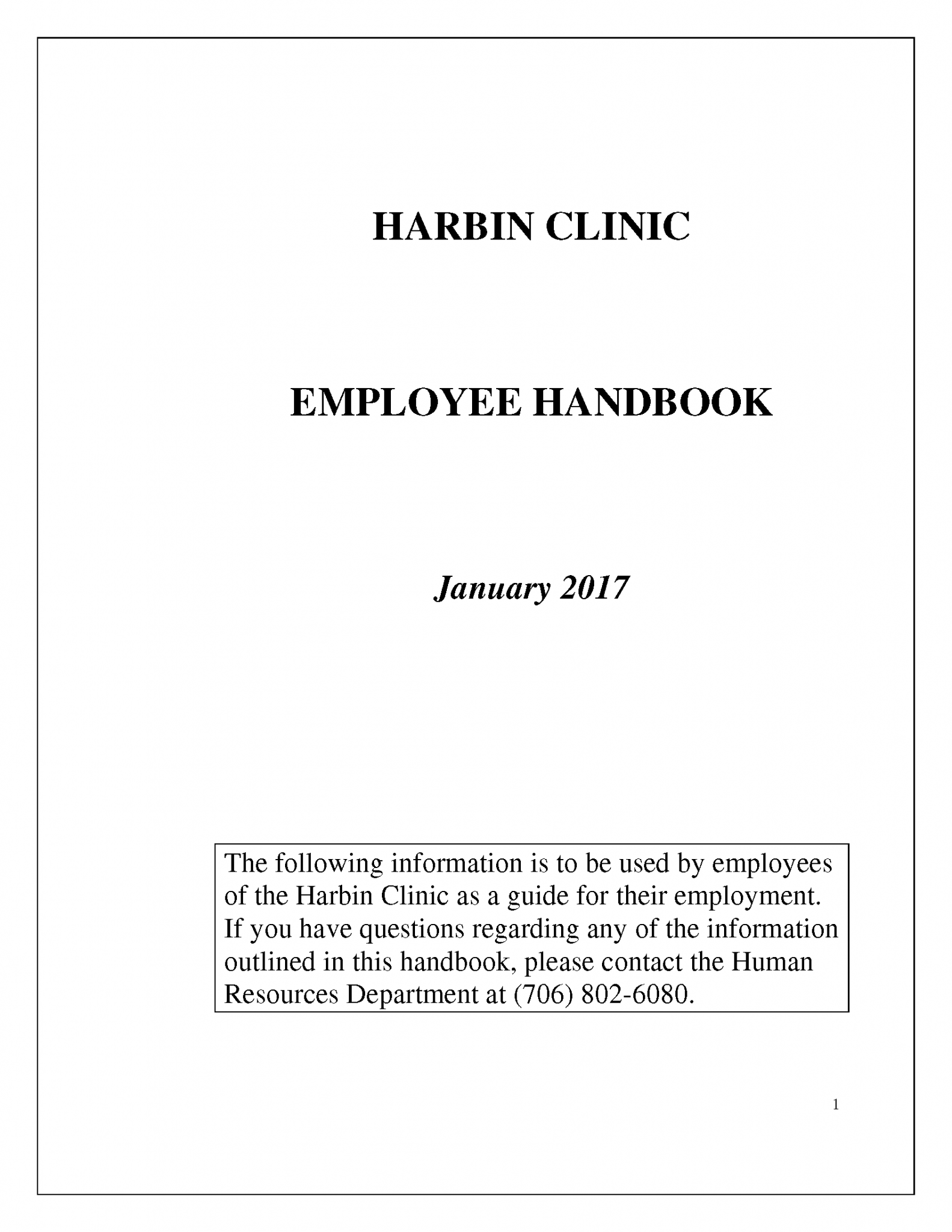 Free Medical Office Employee Handbook Template | Sample - PDF | Word ...