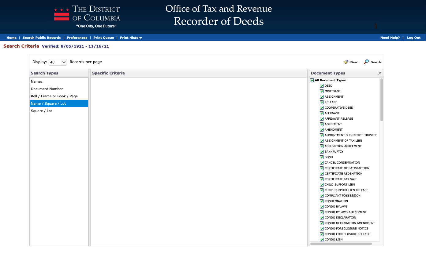 Washington D.C. Deed Forms – eForms