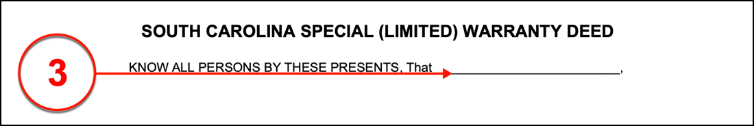 Free South Carolina Special Warranty Deed Form - PDF | Word – eForms