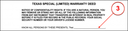 Free Texas Special Warranty Deed Form - PDF | Word – eForms