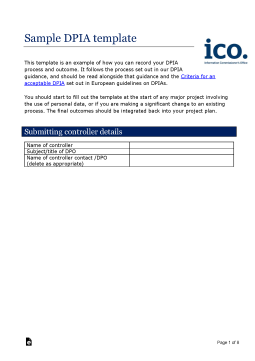 Free GDPR Privacy Policy Template & Generator - PDF | Word – eForms