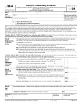 Free IRS Form W4 (2024) - PDF – eForms