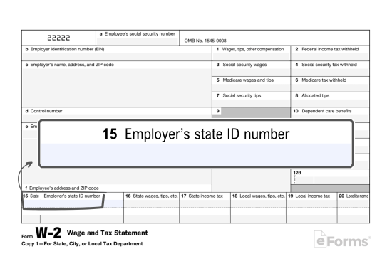 Free IRS Form W-2 | Wage and Tax Statement - PDF – eForms