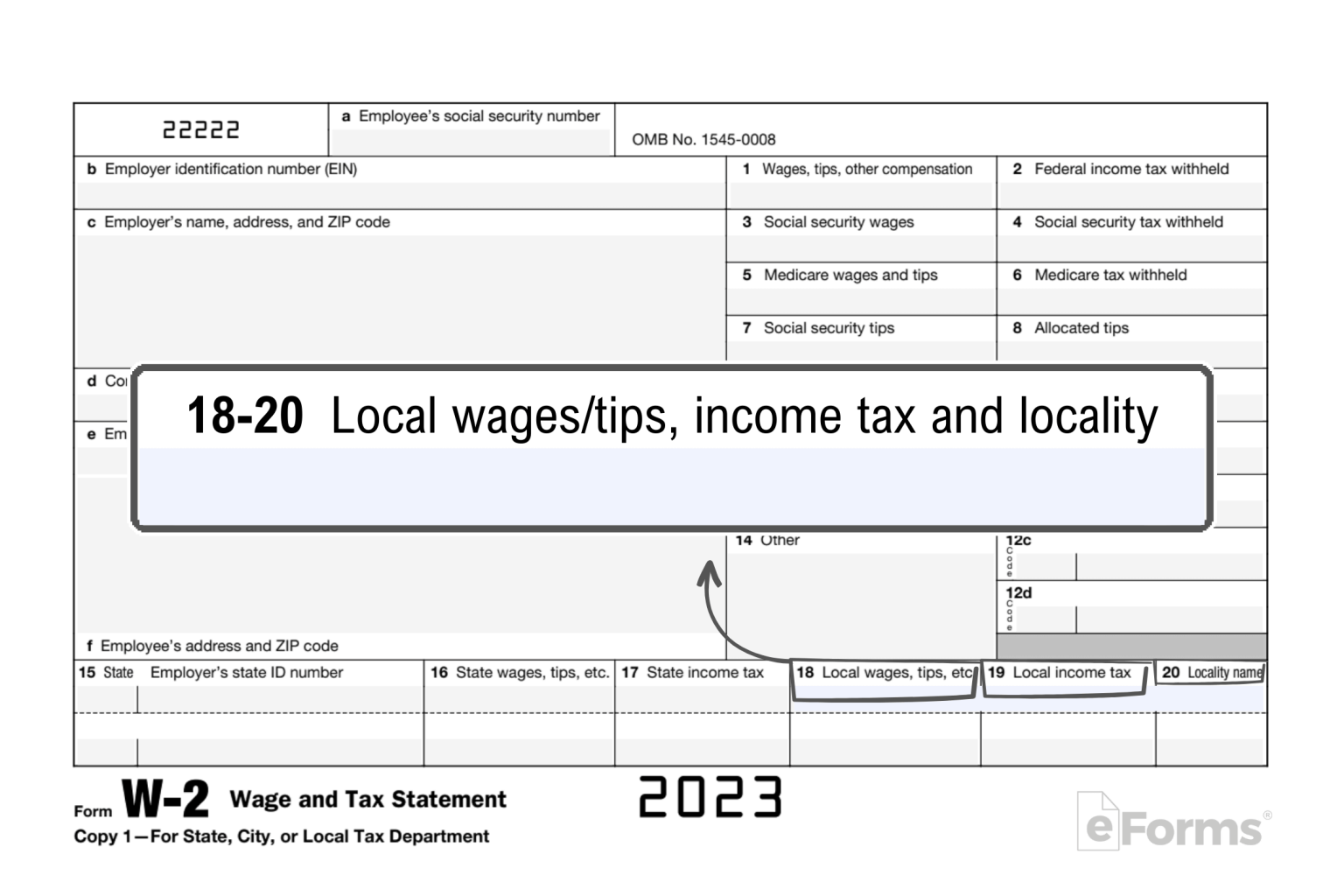 Free IRS Form W-2 | Wage and Tax Statement - PDF – eForms