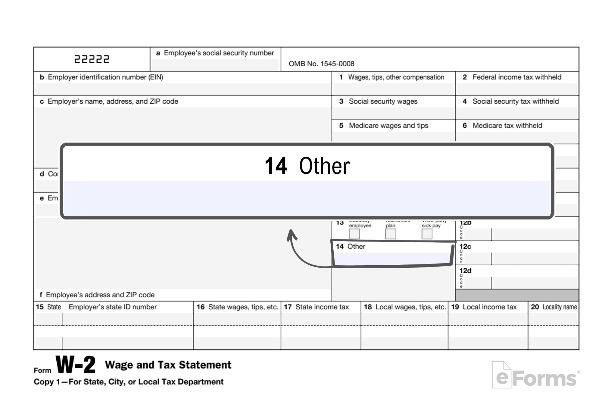 Free IRS Form W 2 Wage And Tax Statement PDF EForms Free IRS Form W 2 Wage And Tax Statement PDF EForms