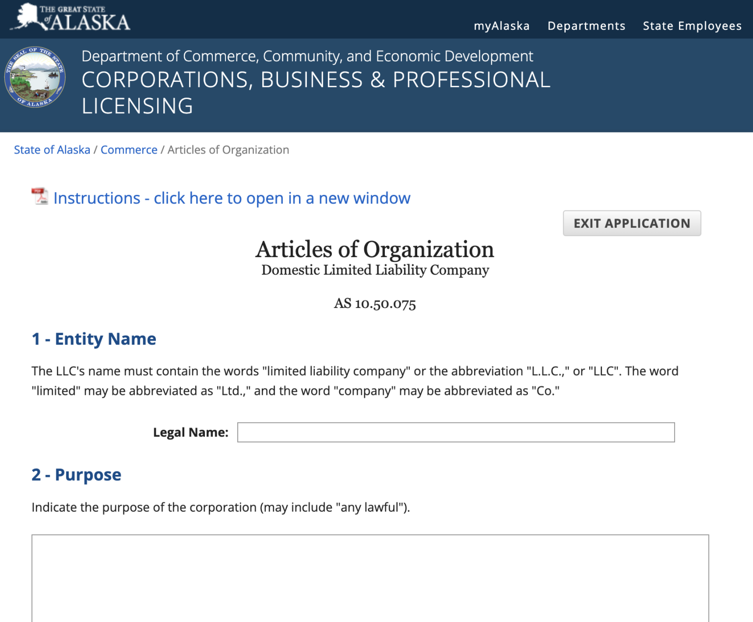 How to Form an LLC in Alaska – eForms