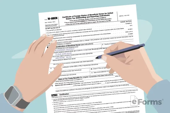 Free IRS Form W-8BEN - PDF – eForms