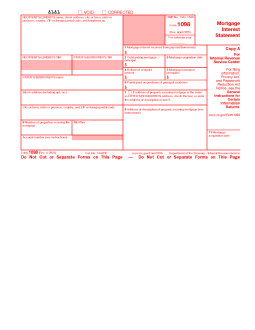 Free IRS Form 1098 - PDF – eForms