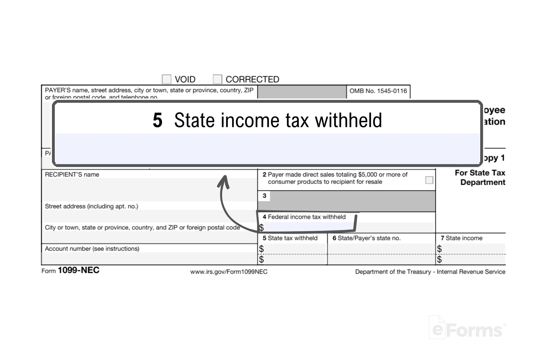 Free IRS 1099-NEC Form (2021-2025) - PDF – eForms
