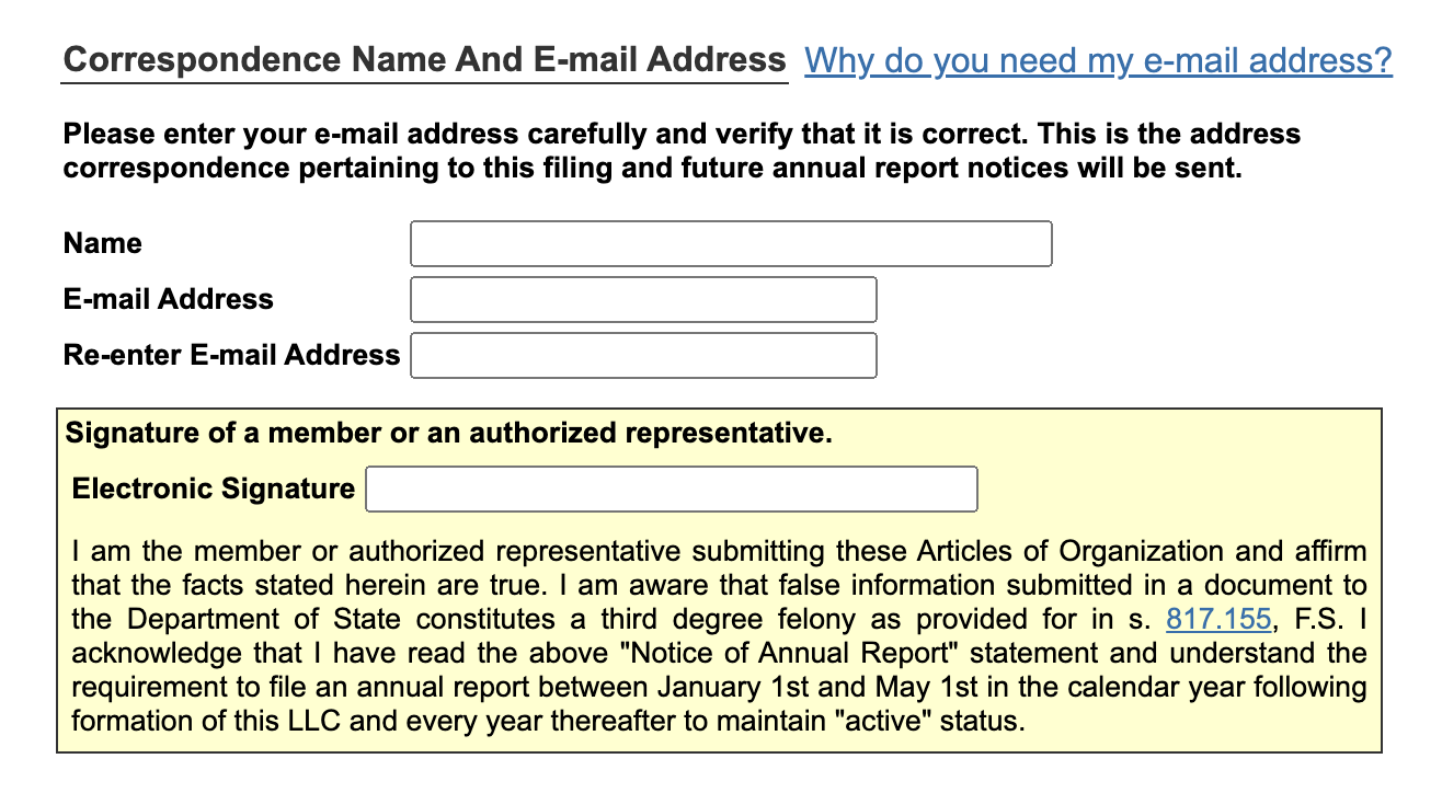How to Form an LLC in Florida – eForms