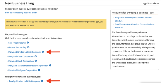 How to Form an LLC in Maryland – eForms