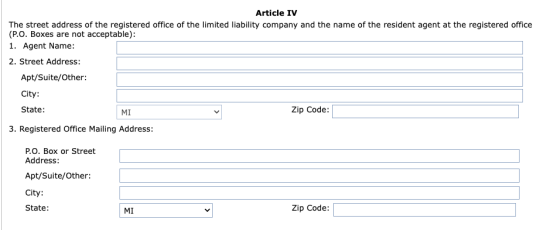 How to Form an LLC in Michigan – eForms