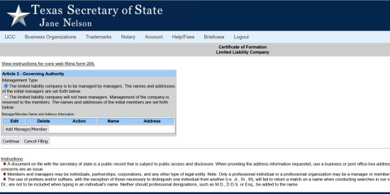 How to Form an LLC in Texas – eForms