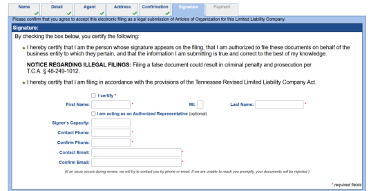 How to Form an LLC in Tennessee – eForms